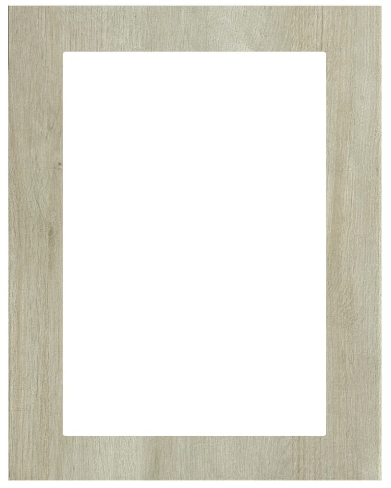 Flat Door Frame - Front + Center